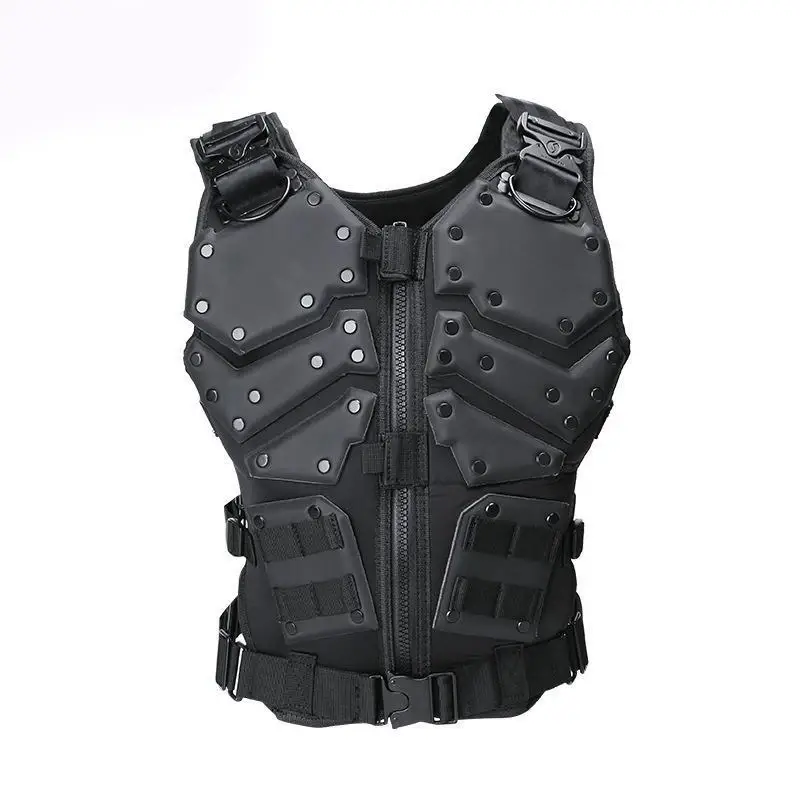 Tactical Molle Hunting Vest With Armor, Outdoor Protection, Training Gear