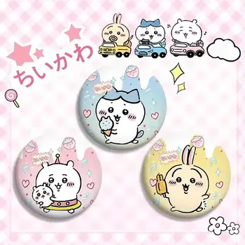 Chiikawa Badge Anime Figure ハチワレ ちいかわ Hachiware Usagi Cute Bar Brooch ...
