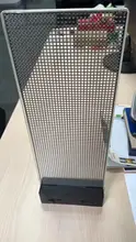 LED holographic transparent high-definition display with strong ...