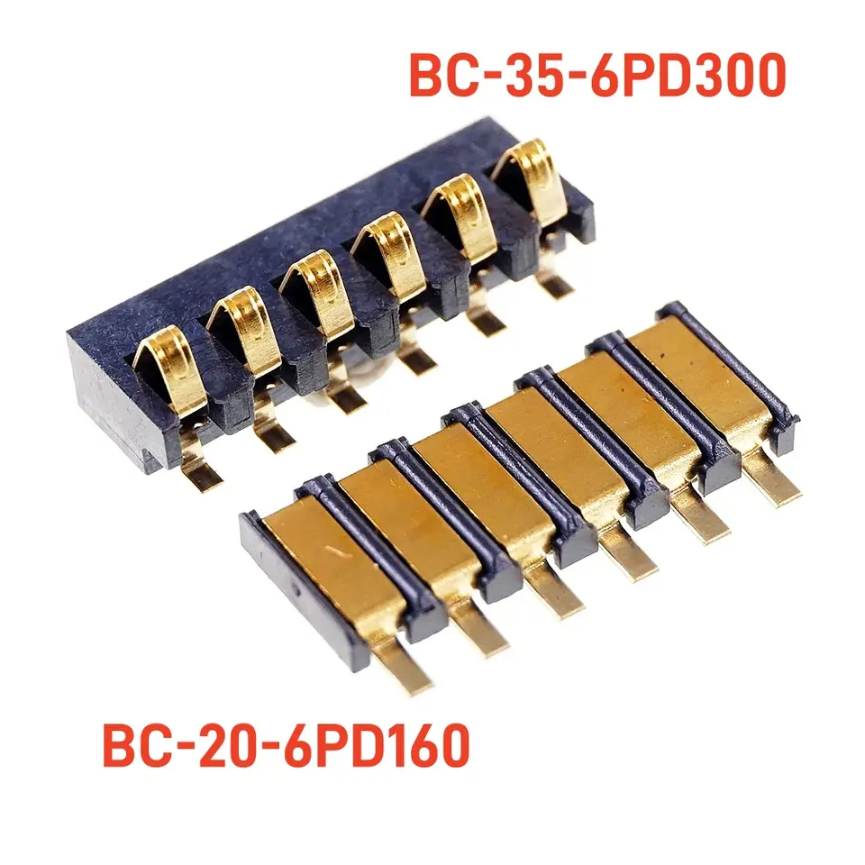 Discover 5Pcs 2.5Mm 6-Pin Connectors For Surface Mount & Battery Links ...