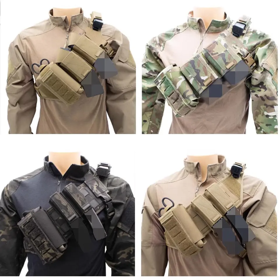 Tactical Crossbody Chest Strap Shoulder Strap Bandoleer Pre-Built Kits ...