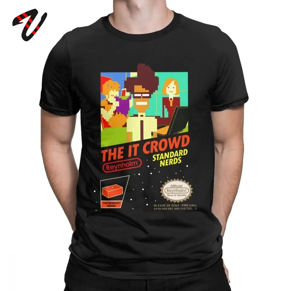 It Crowd 8 Bit Game T-Shirt, Geek Gift Idea
