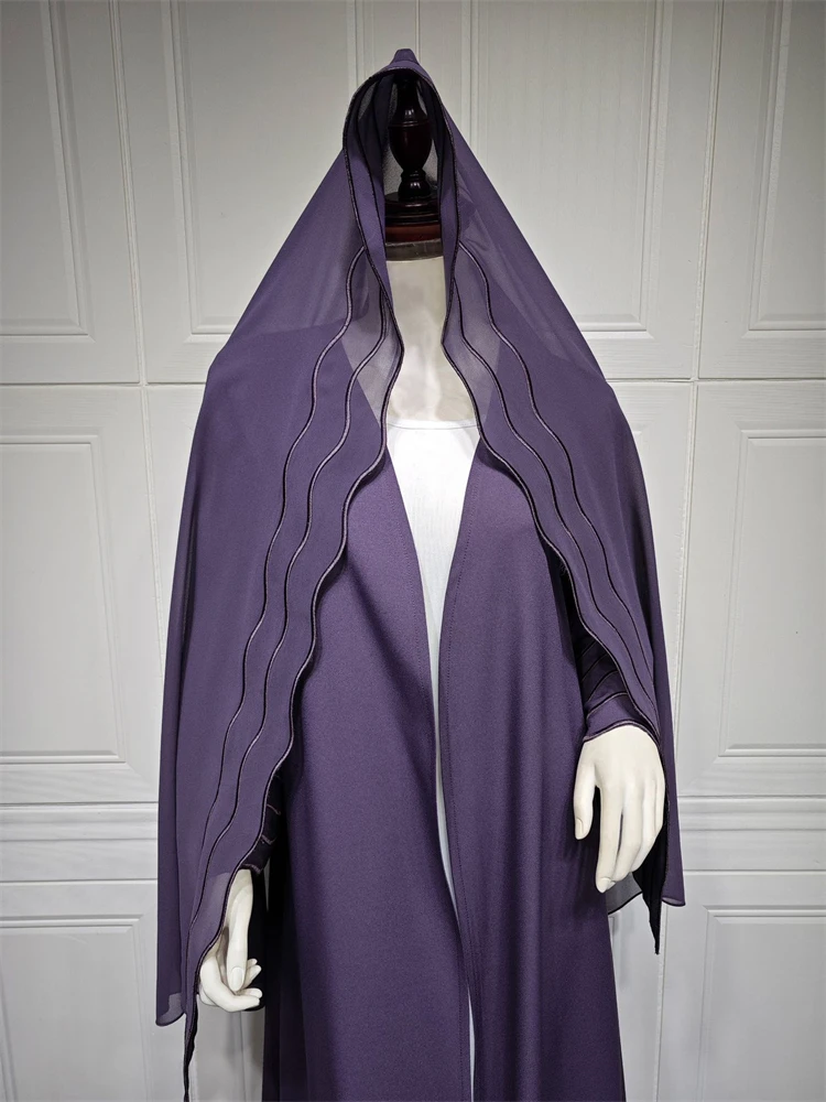 Ramadan Niqab Dubai Arabic Turkey Islam Muslim Kimono Abaya With Hijab ...