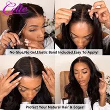 Custom Celie Lace Front Wig, Human Hair, Transparent Hd, Ready To Wear