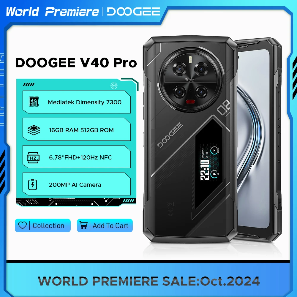 Doogee V40 Pro - Full phone specifications