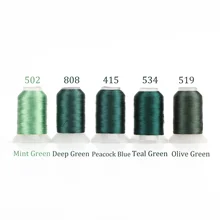 5 Blue Greens