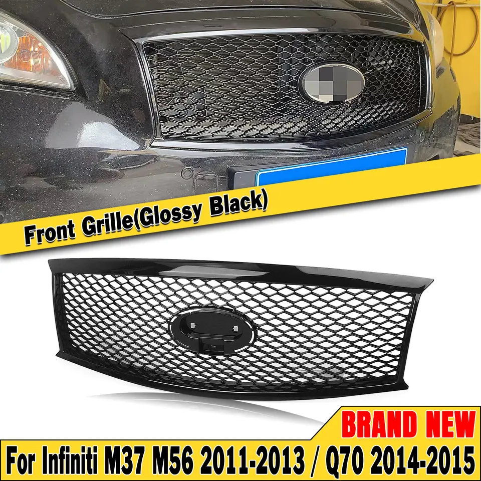 High-Quality Car Racing Grille For Infiniti M37/M56/Q70 2011-2015