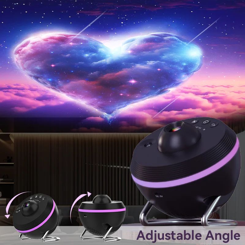 12 IN 1 Galaxy Star Projector with Meteor Ultra Clear Night Light Lamp ...