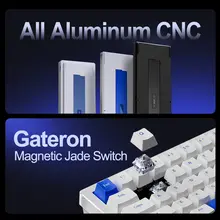 Gateron Switches, Aluminum Body, 8000Hz, Rgb Backlight, Pro Gaming Keyboard