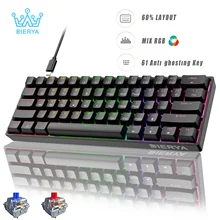 Discover The Dierya Dk61Se: 61-Key Mini Rgb Backlit Gaming Keyboard ...
