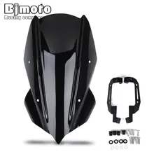 Windshield For Kawasaki Z250 Z400 2019 2020 2021 Motorcycle Windscreen ...