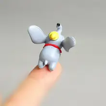 4cm Disney Anime PVC Action Figure Cute Dumbo Kawaii Cartoon Animal ...