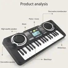 37 Keys Electronic Organ USB Digital Keyboard Piano Musical Instrument ...
