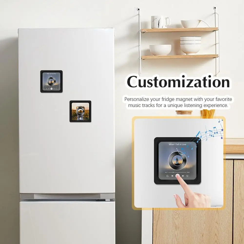 Fridge Magnet Record Player: The Ultimate Personalized Music Gift That ...