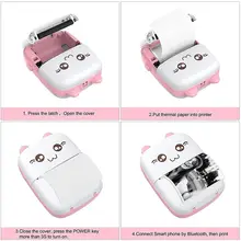 Portable Thermal Label Printer For Android And Ios, 57Mm Wide, 200Dpi ...