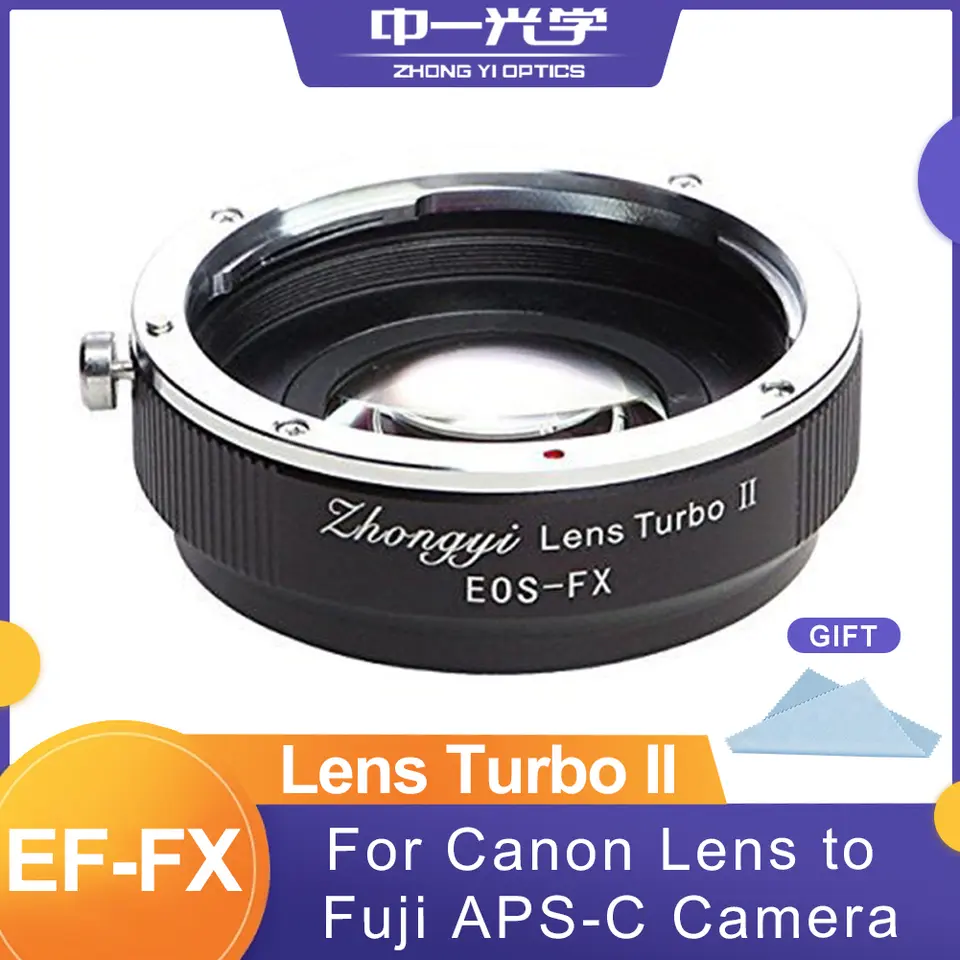 Zhongyi Mitakon Ef-Fx Adapter Ring For Canon To Fuji X Lens