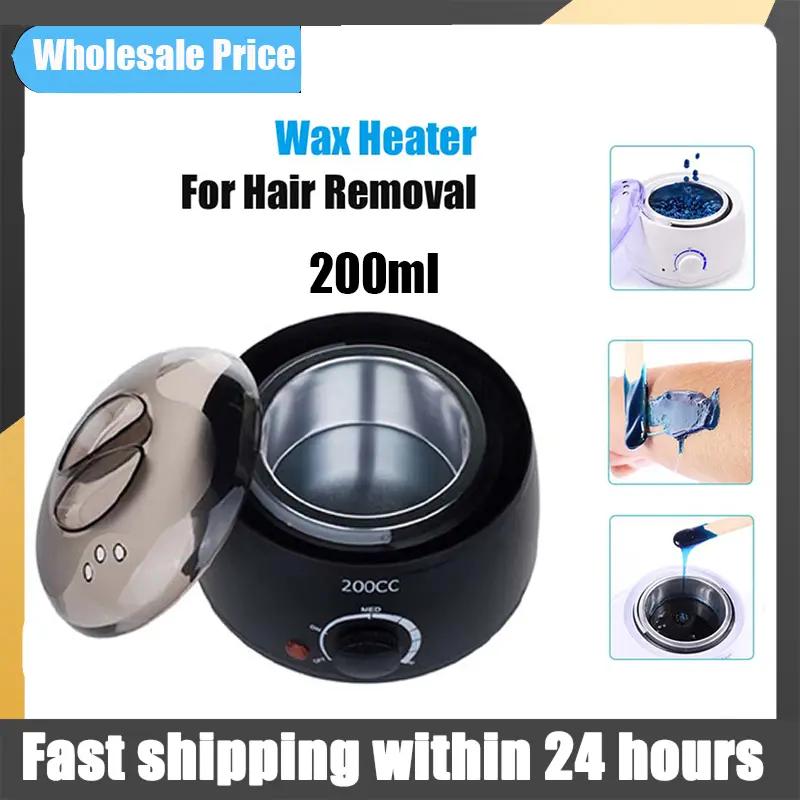 200ml Hard Wax Bean / Wax Heater Heating Wax Machine Hair Removal ...