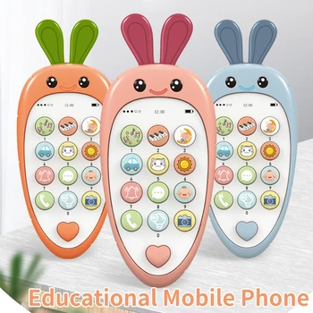 Baby Cell Phone Toy with Early Education & Music, Learning Educational ...