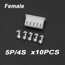 10PCS Spark Male Female Balance Charging Terminal Connector XH2.5 2.5MM ...