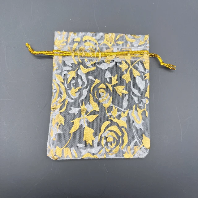 1000pcs Love Gift Pouches Rose Wedding Packaging Bag Jewelry Storage ...