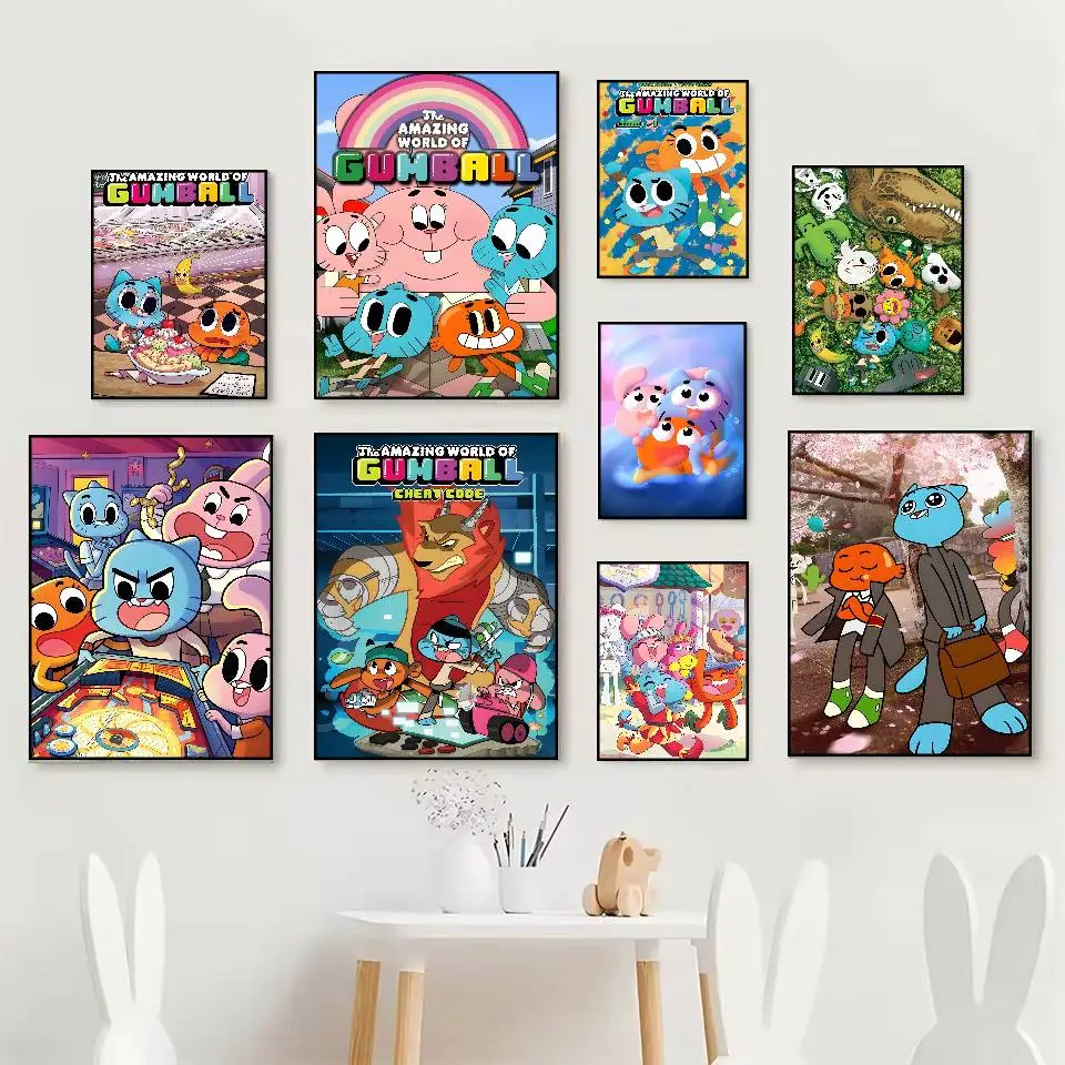 Preisvergleich für T-The Amazing World of Gumball Anime-Poster, HD ...