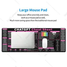 Unique Pink Gifting Mouse Pad For Programmers And Hackers | 31.5X11.8 Inch
