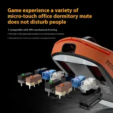 Incott G23 Pro Wireless Gaming Mouse, 8K Dpi, Dual Mode, Fast Charge ...