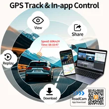 Imagebon 11.3″ 4K ADAS Dash Cam Wireless CarPlay & Android Auto GPS ...