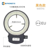 144LED Black EU Plug