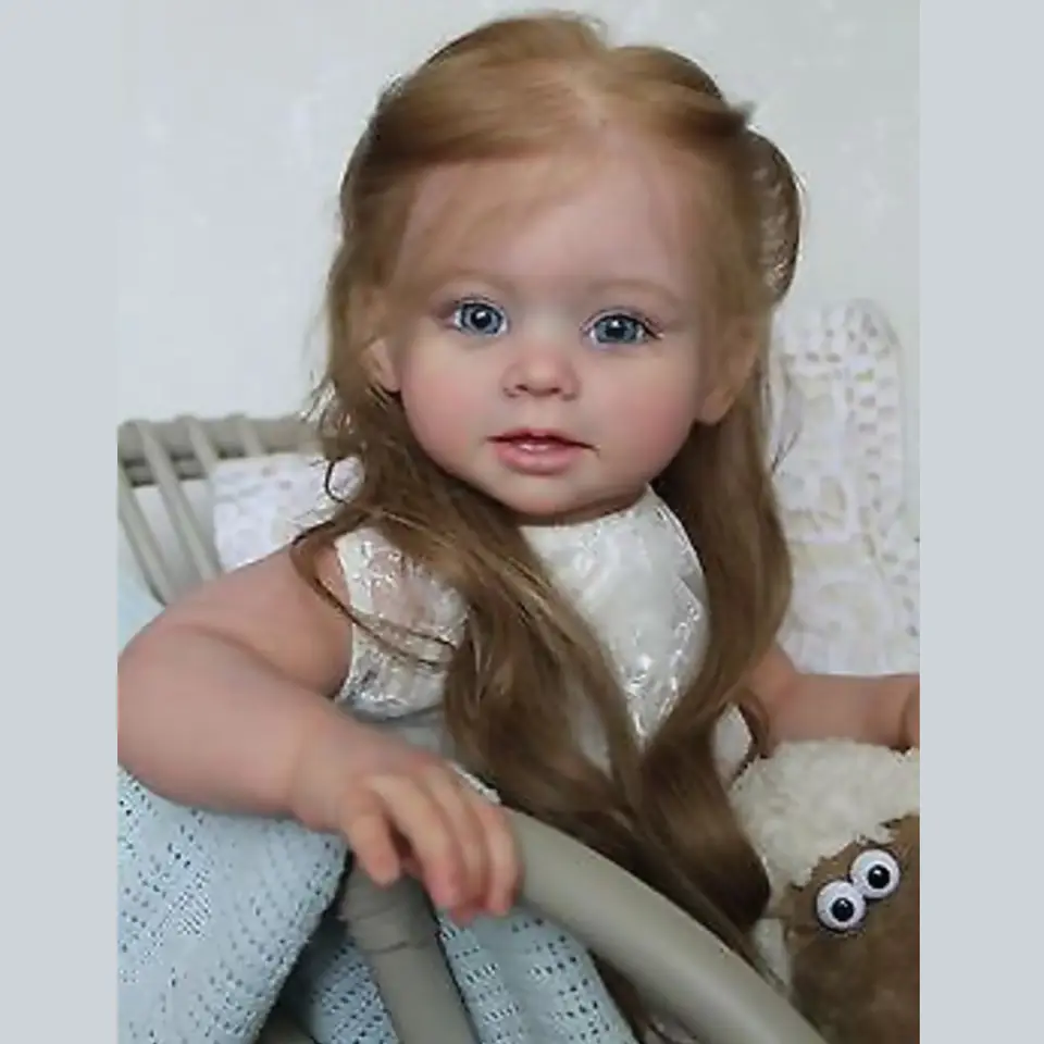 50cm/65cm Painted Bonnie Reborn Doll Kits DIY Soft Vinyl Kit Reborn ...