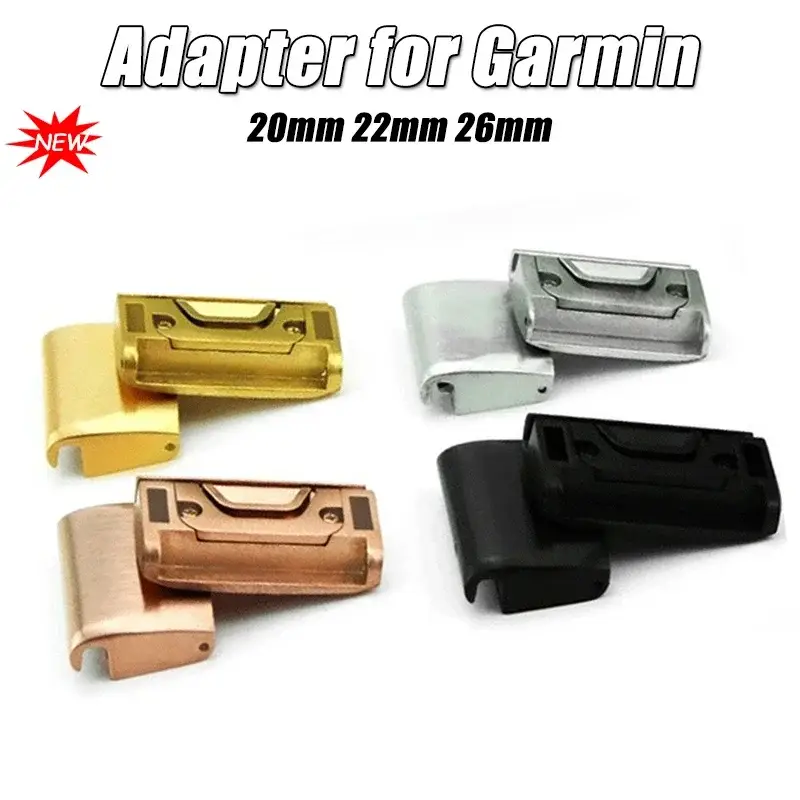 Quick-Fit Metal Watch Band Adapter For Garmin Fenix Series | Upgrade ...
