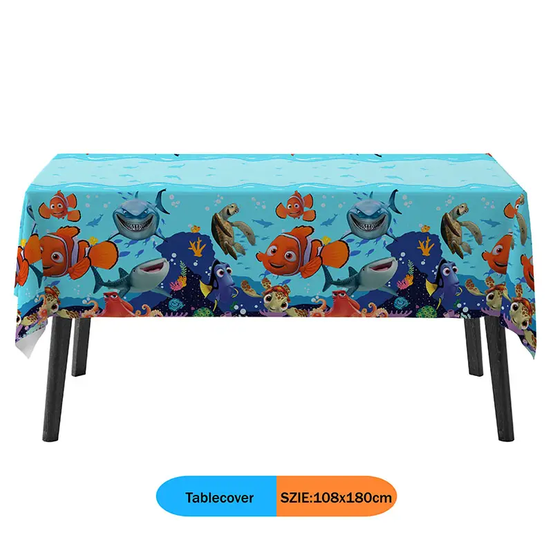 Bright "Finding Nemo" Tablecover For A Colorful Kids' Party!
