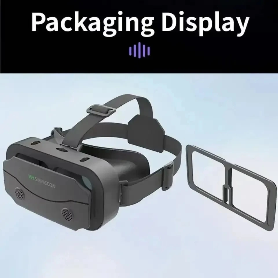 3D Virtual Reality VR Glasses Headset Devices Helmet Lenses Goggles ...