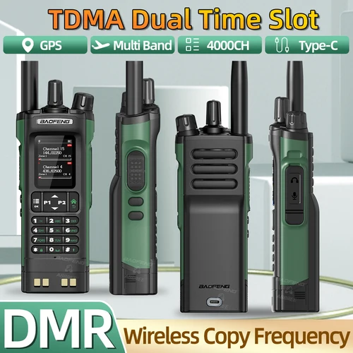 Baofeng Dmr Dm32 Dm-32 Walkie Talkie Digital Gps Modo Dual