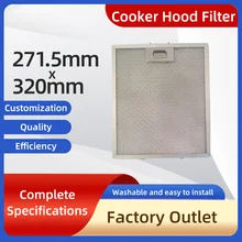 271.5*320mm Cooker Hood Filters Metal Mesh Extractor Vent Filter ...