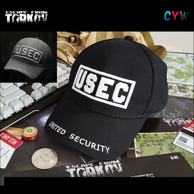 Escape from Tarkov Caps Cosplay BEAR USEC Baseball Cap Unisex ...