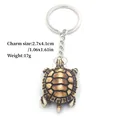 Hawaiian Sun Frog SeaTurtle Keychains for Men Women's Faux Yak Bone ...