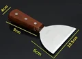 Stainless Steel Steak Fried Shovel Spatula Pizza peel Grasping Cutter ...