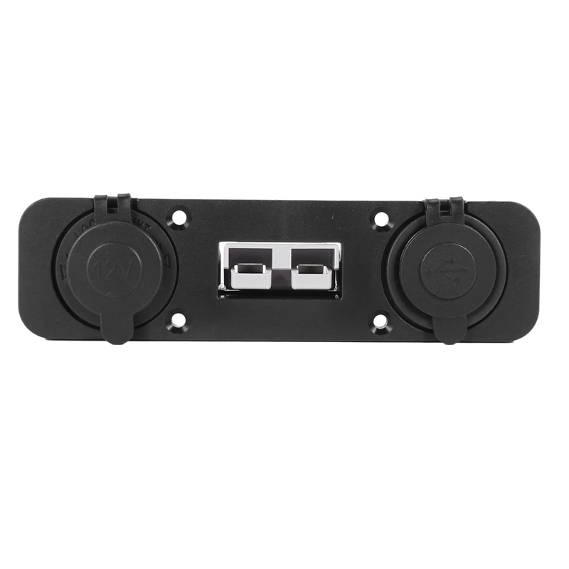 Flush Mount Anderson Plug Socket Double USB Charger Socket Panel for ...