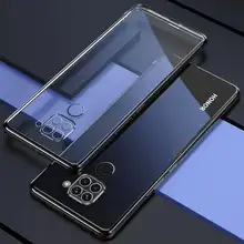 Luxury Plating Bumper Clear Case For Xiaomi Redmi Note 9 Pro Note9 S 9s ...