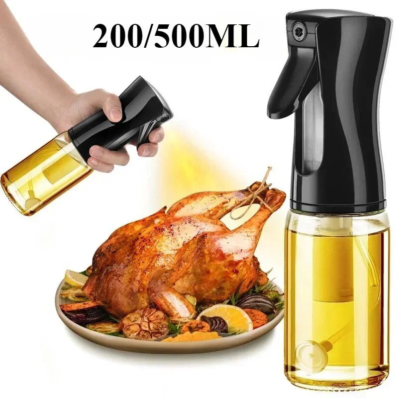 Preisvergleich für 1pc 200/500ml Öl sprüht opf essbare Olivenöl-Sprüh flasche zerstäubt nebligen ...