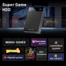 12T Gaming Hdd For Retro Game Lovers! Up To 86,000+ Classic Games ...