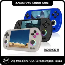 Anbernic Rg40Xxh Retro Game Console - 5G Wifi, Bluetooth, 4.0'' Ips Screen