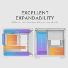 Darkflash C275P Sea View M-Atx Double-Sided Tempered Glass Pc Case