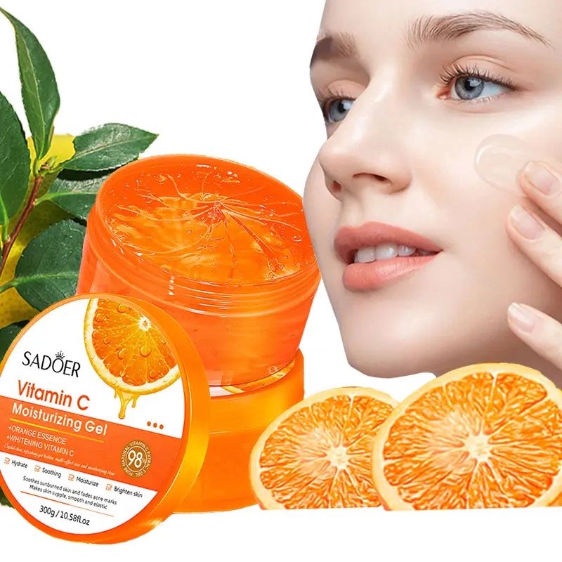 Vitamin C & Collagen Moisturizing Gel Deep Nourishing Repairing Body ...