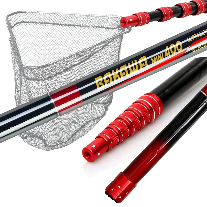 Lightweight, Foldable 3M-4M Fishing Net, Carp Carbon Fiber Pole, Easy ...