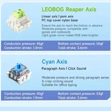 AULA F75 wireless Mechanical Keyboard Reaper Axis Gamer keyboard ...