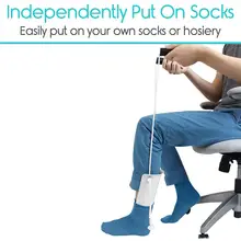 Easy On/Off: Flexible Compression Sock Puller With Adjustable Cords For ...