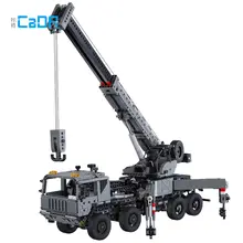 Cada Military Crane Truck Rc Remote Control Building Blocks Toys