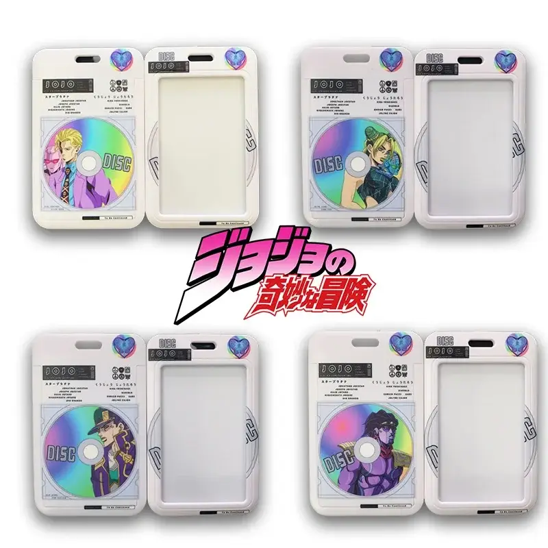 Jojo Bizarre Adventure Jotaro Cover Card Holder, Anime Action Figure ...